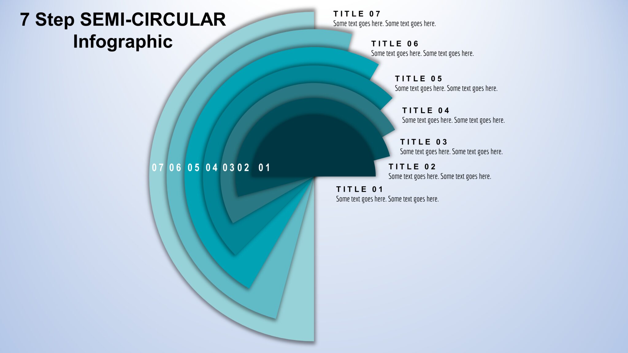 7 Step Infographic PowerPoint Templates - PowerUP with POWERPOINT