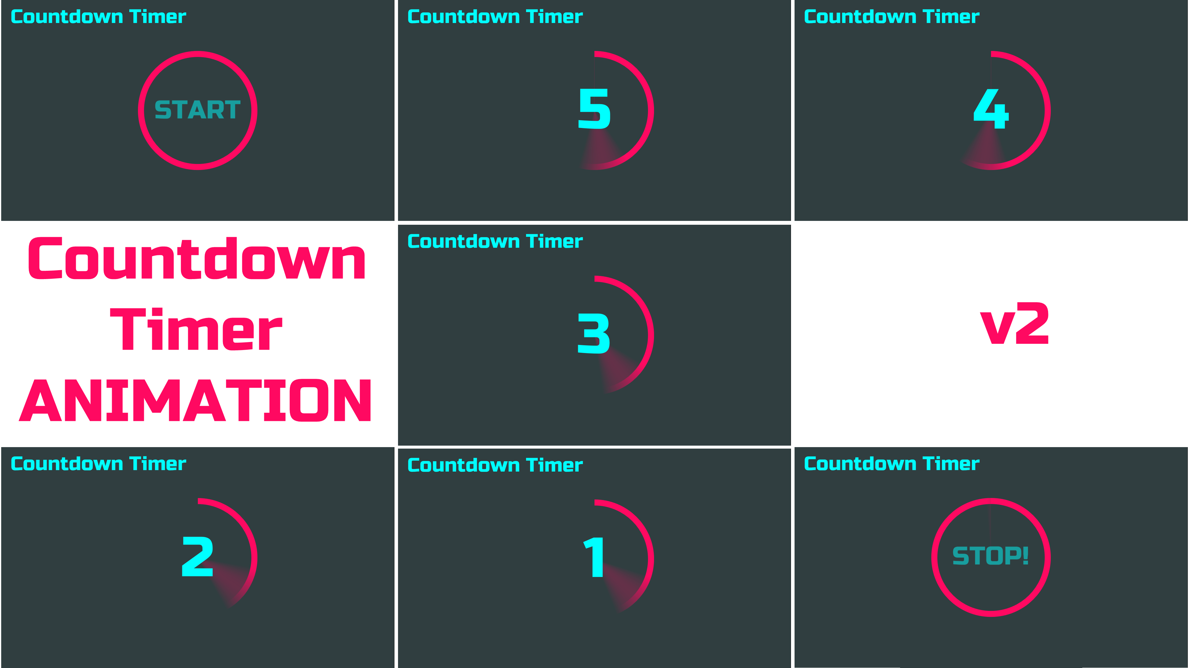 95 Powerpoint Countdown Timer Animation V2 Powerup With Powerpoint
