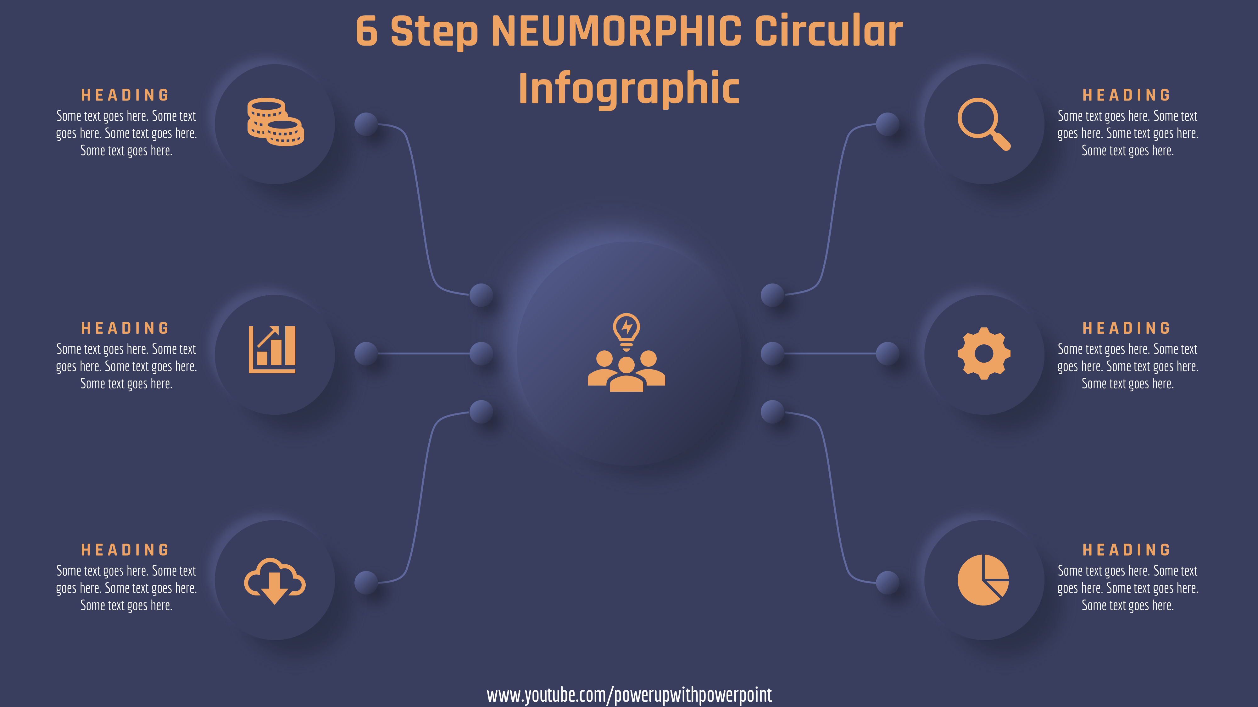 Download Powerpoint 5 Step 3d Circular Infographic 70 Powerup With