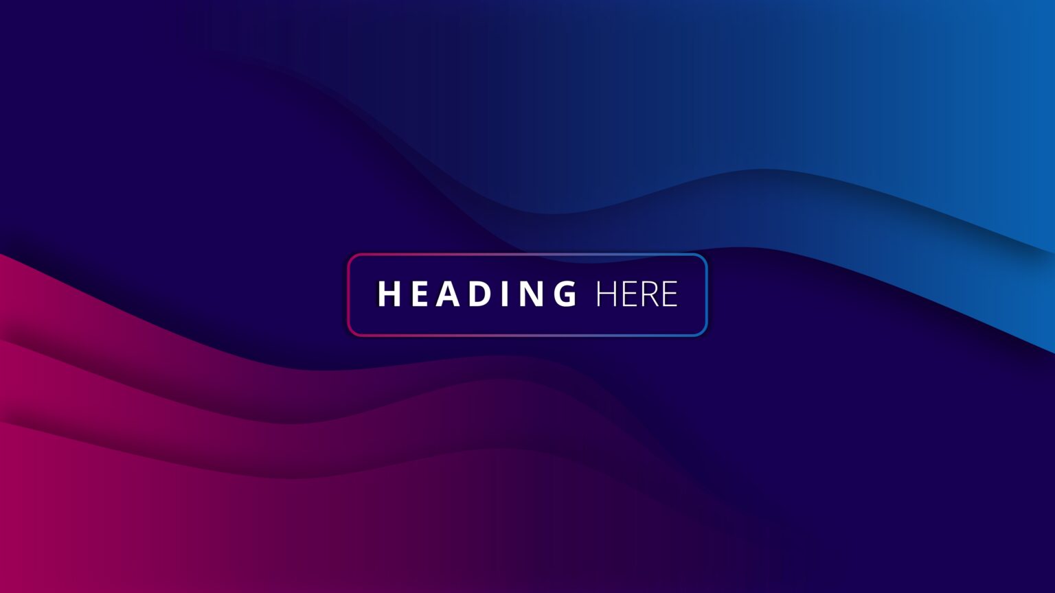 55.PowerPoint Gradient Abstract Intro Slide - PowerUP with POWERPOINT