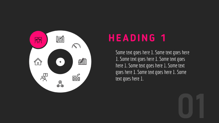 127.PowerPoint Animated Circular Menu Template - PowerUP with POWERPOINT